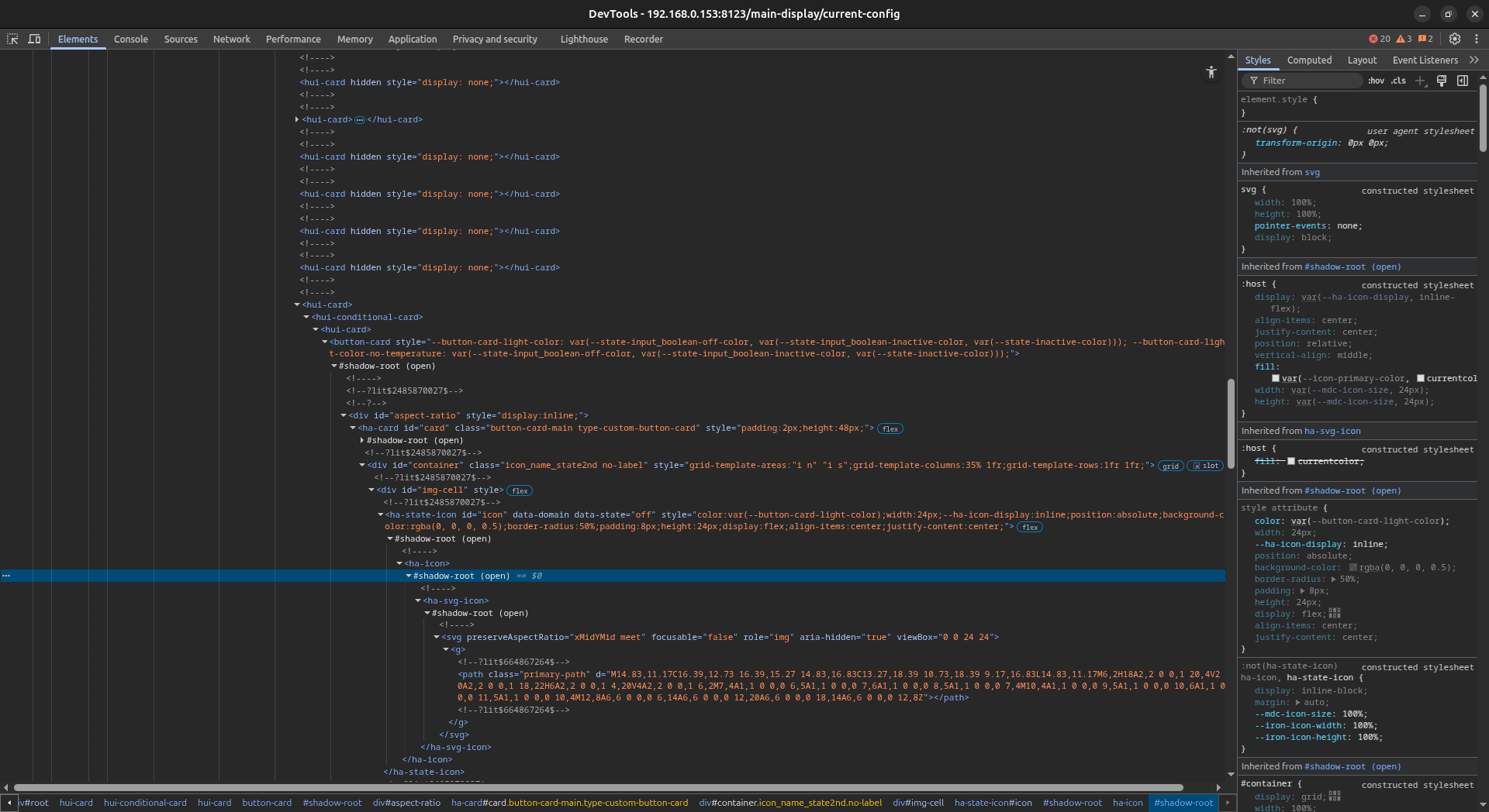 🔹 Card Mod Add Css Styles To Any Lovelace Card Page 437 Dashboards And Frontend Home