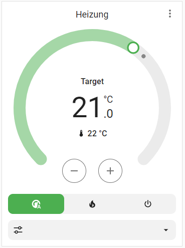 Add option for switching places of target and current temperature in ...