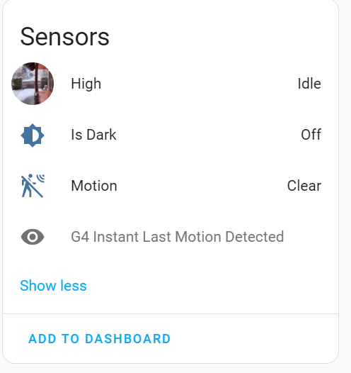 Missing Object Detection for G4 Unifi Cameras - Configuration - Home ...