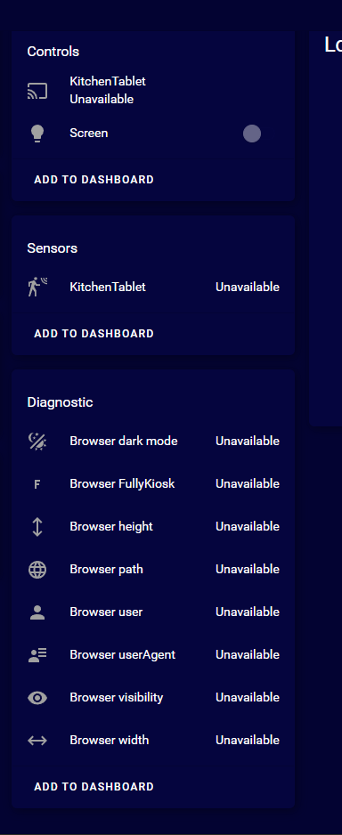 Browser Mod Companion App Sensors Unavailable Configuration Home Assistant Community