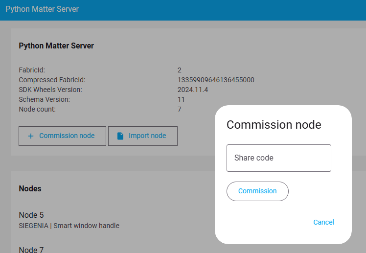 Matter/Thread: connecting new device gets stuck in "Checking network ...