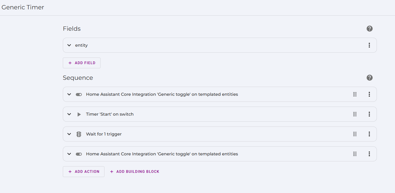 Timed Switch: Trigger a timed action on an entity from the front end - Configuration - Home ...