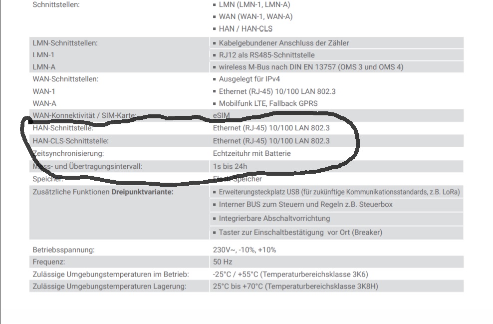 Converting Ethernet (signal from meter HAN interface) to MODBUS RTU ...