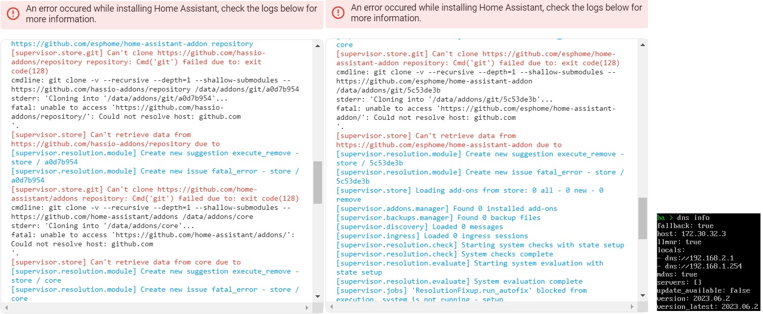No Supervisor and no Add-ons. Something wrong or version limitation? - Installation - Home ...