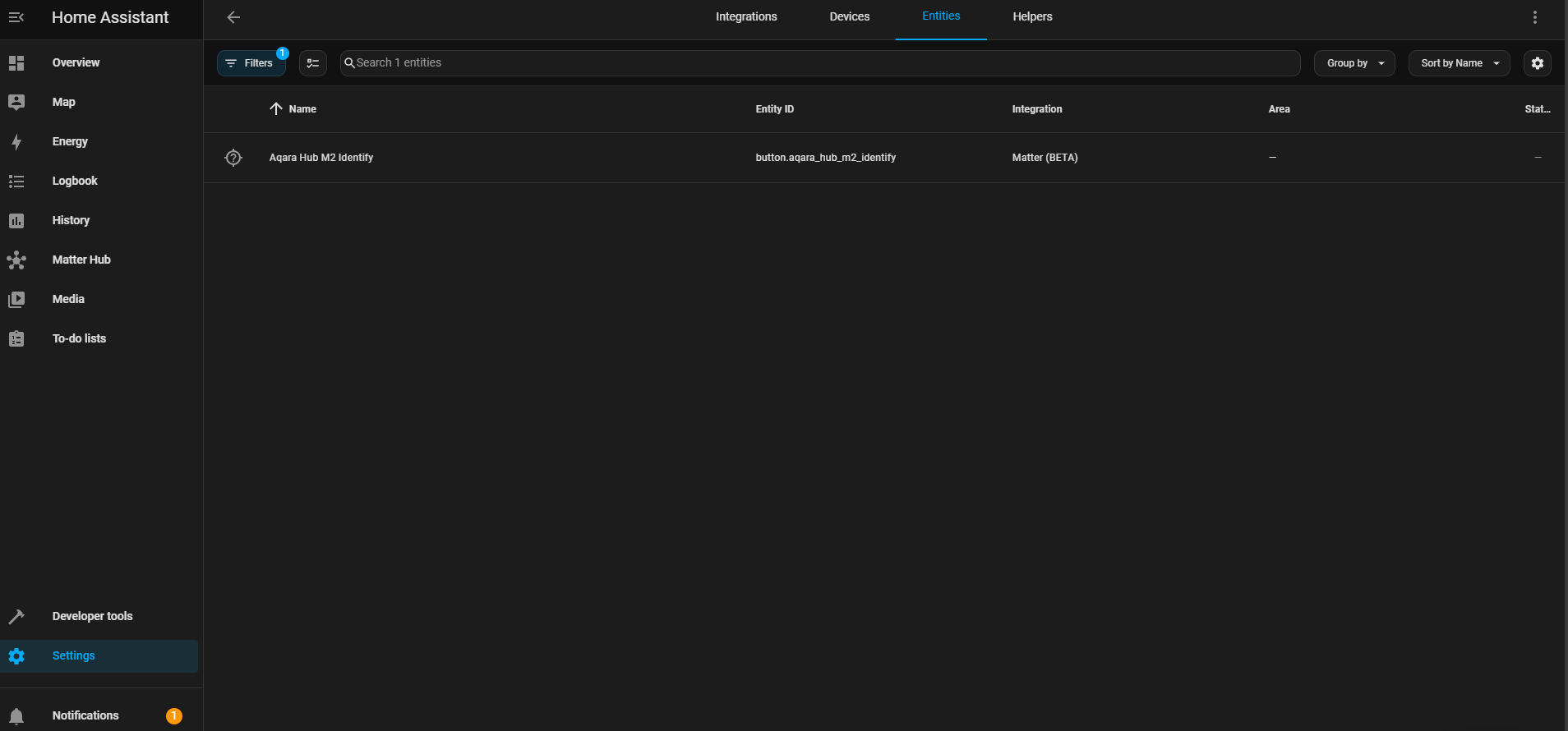Aqara Hub M2 Connected Ha Via Matter But Not Able To Find My Connected Device Under Hub M2