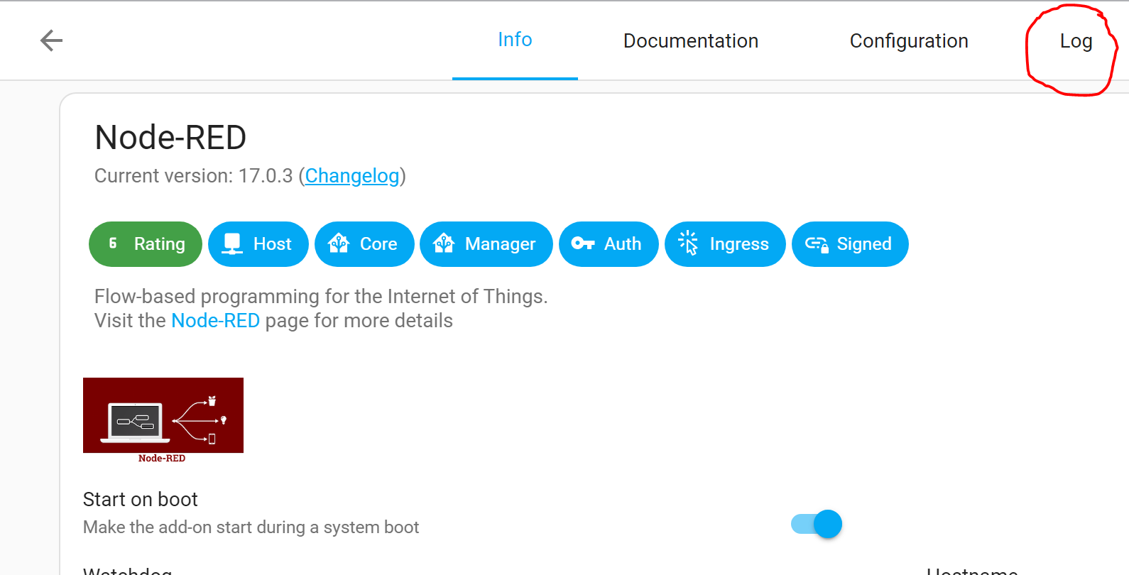 Starting Node Red Node Red Home Assistant Community