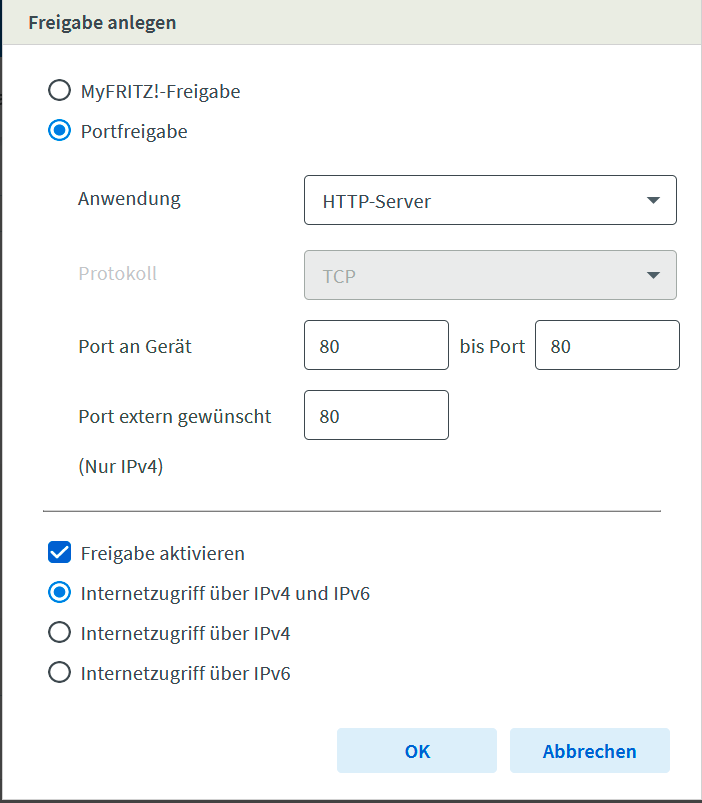 Remote Access Using A Fritzbox The Avm Myfritz Ddns Service Page Configuration Home