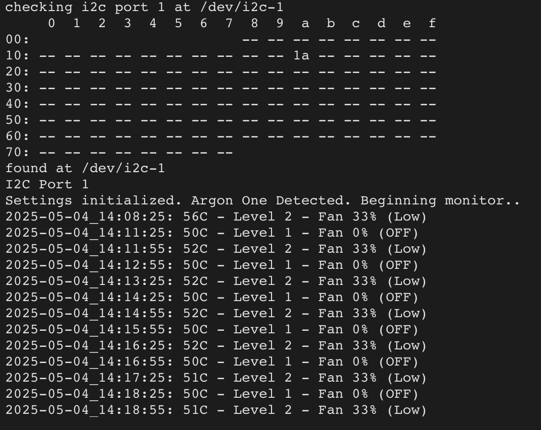 Argon One Active Cooling and Active Linear Cooling Addon - Page 35 ...