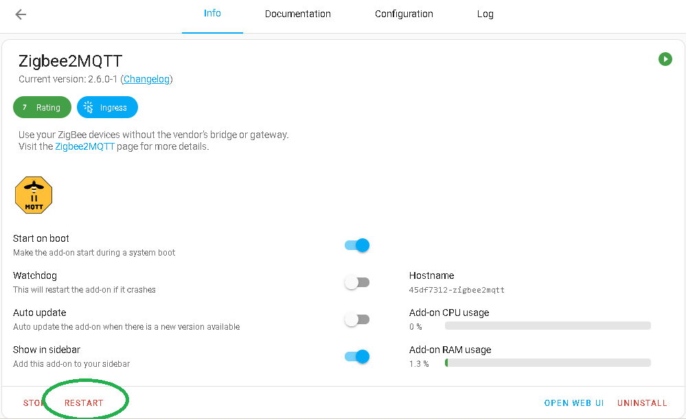 How To Restart Zigbee2mqtt After A Home Assistant Restart Page 6 Third Party Integrations