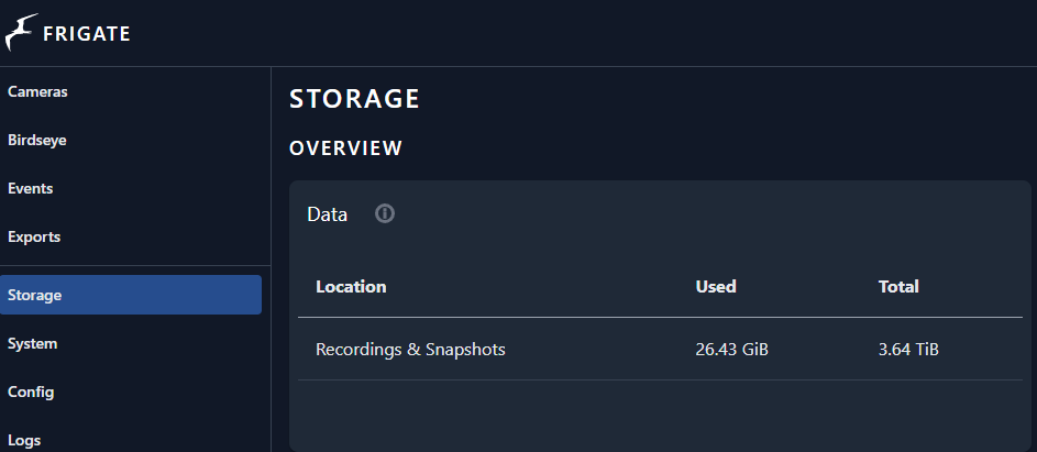 Frigate Cant Get Rid Of 7gb Of Storage And Snapshots Configuration Home Assistant Community