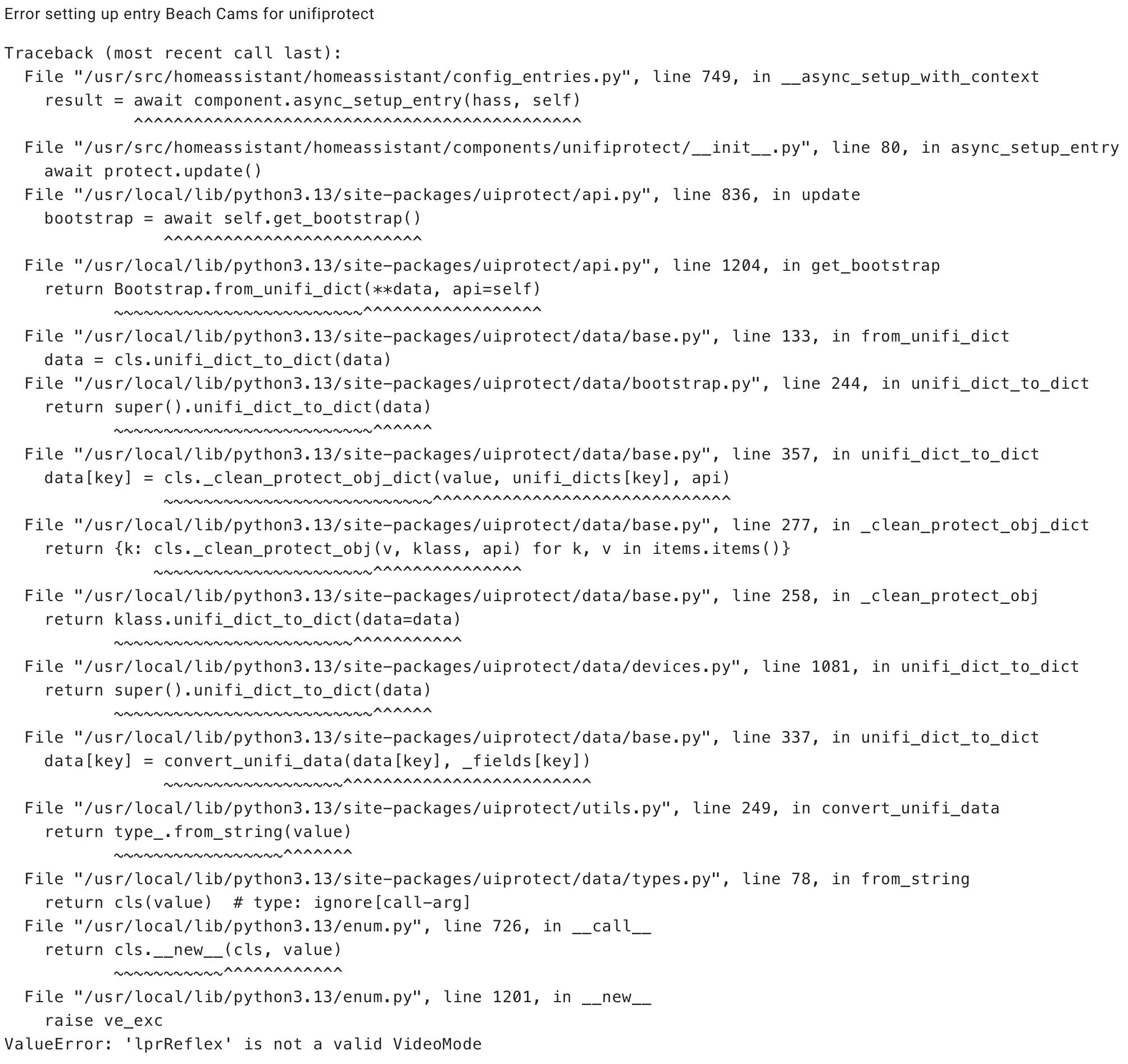 Unifi Protect integration no longer getting temp values - Configuration - Home Assistant Community