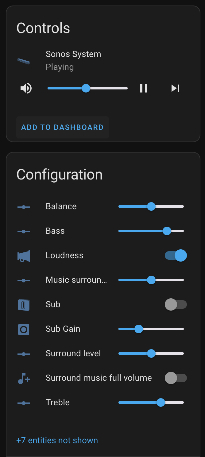 Sonos Integration To Support Sub On Off Page 2 Feature Requests Home Assistant Community