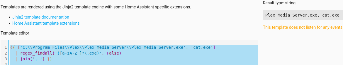 Assistance With Consolidating A Working Restful Sensor And Respective Template And Regex