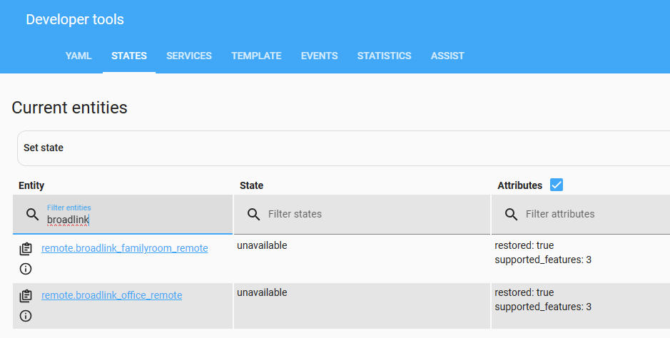Broadlink RM3 Mini - Did I miss a breaking change? - Configuration - Home Assistant Community