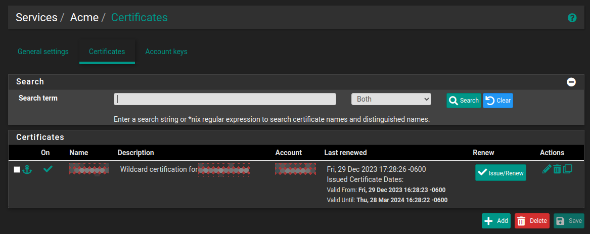 Cannot Access Home Assistant Externally Pfsense Haproxy Acme Total Noob Configuration