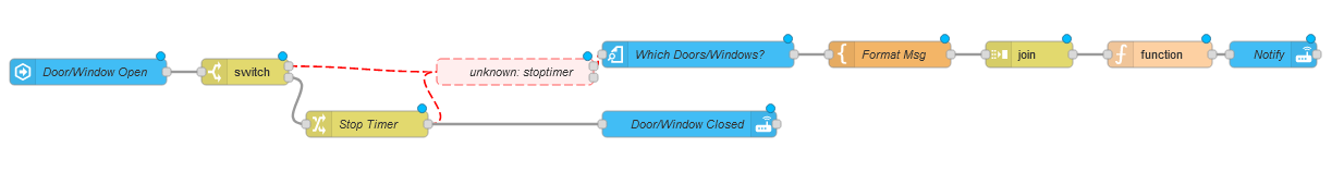 What is the best way to detect an open door after 5 minutes and closing ...
