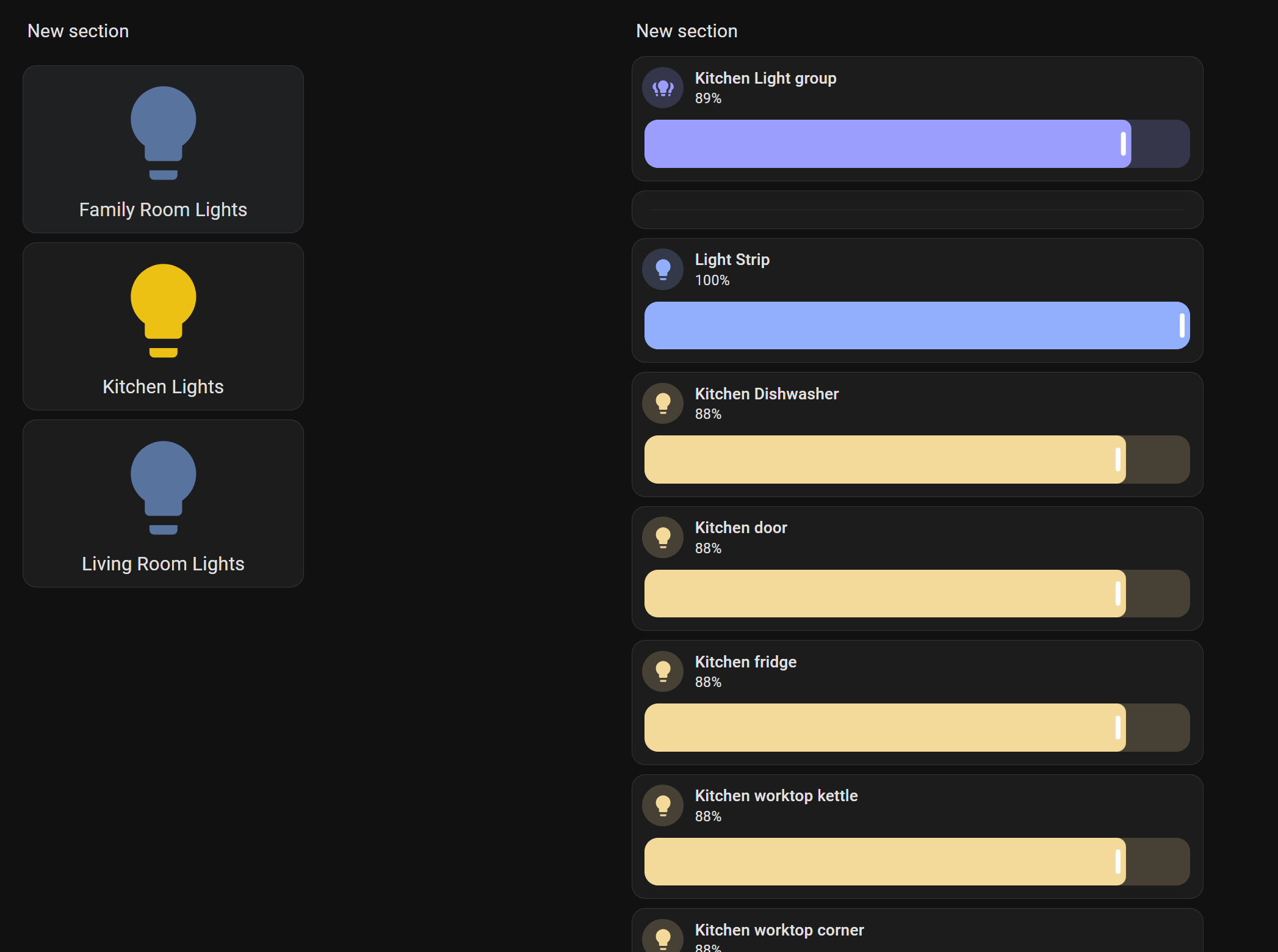 Lights only view. Better way of doing this? - Frontend - Home Assistant ...