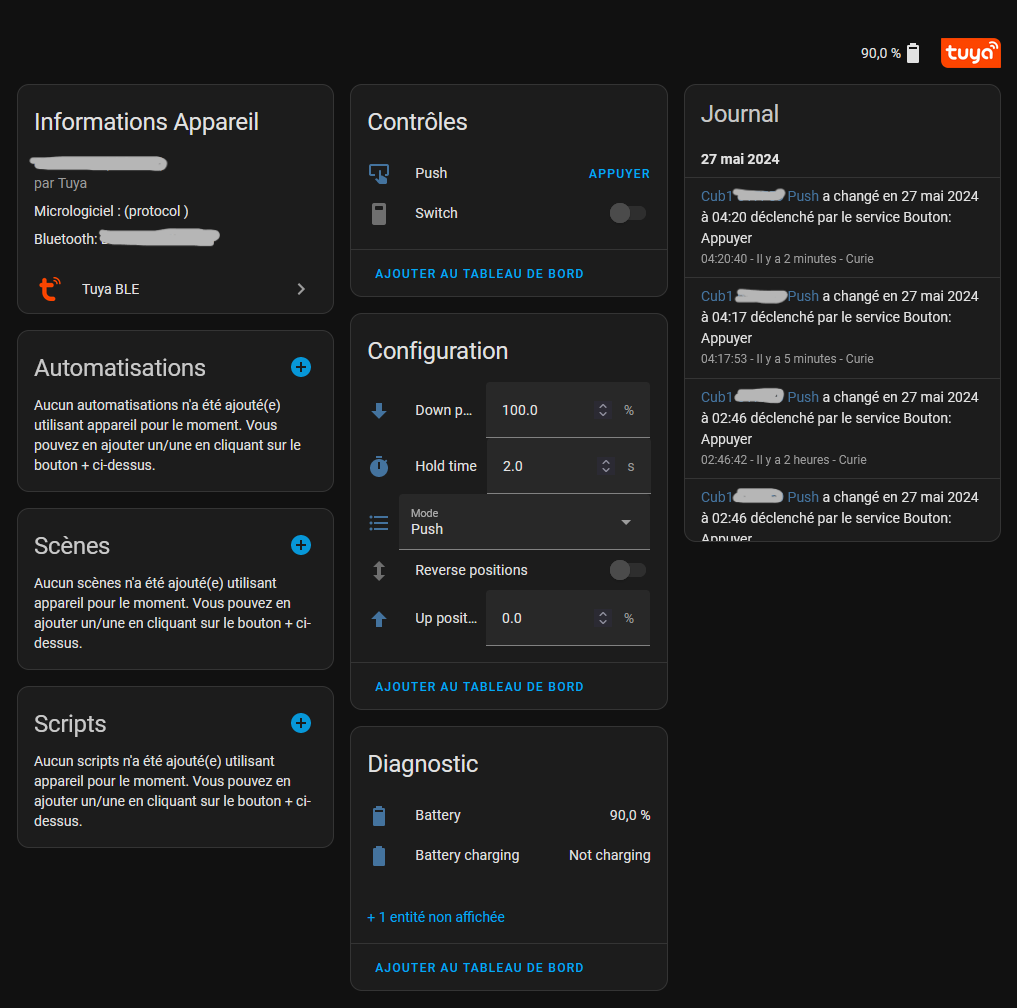 Tuya Fingerbot / Cubetouch Bot Support - Page 6 - Hardware - Home ...