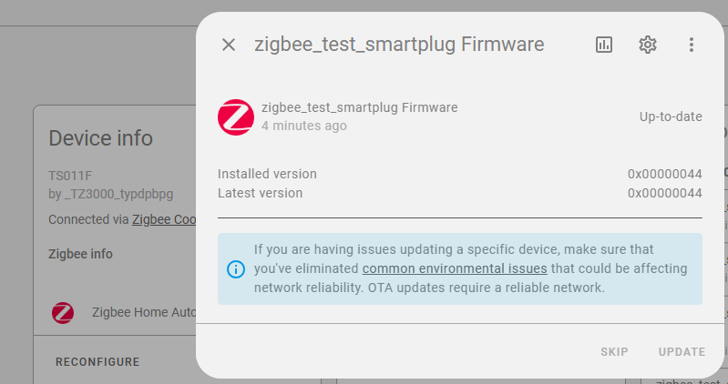ZHA OTA Firmware Update / Upgrade - Page 6 - Zigbee - Home Assistant Community