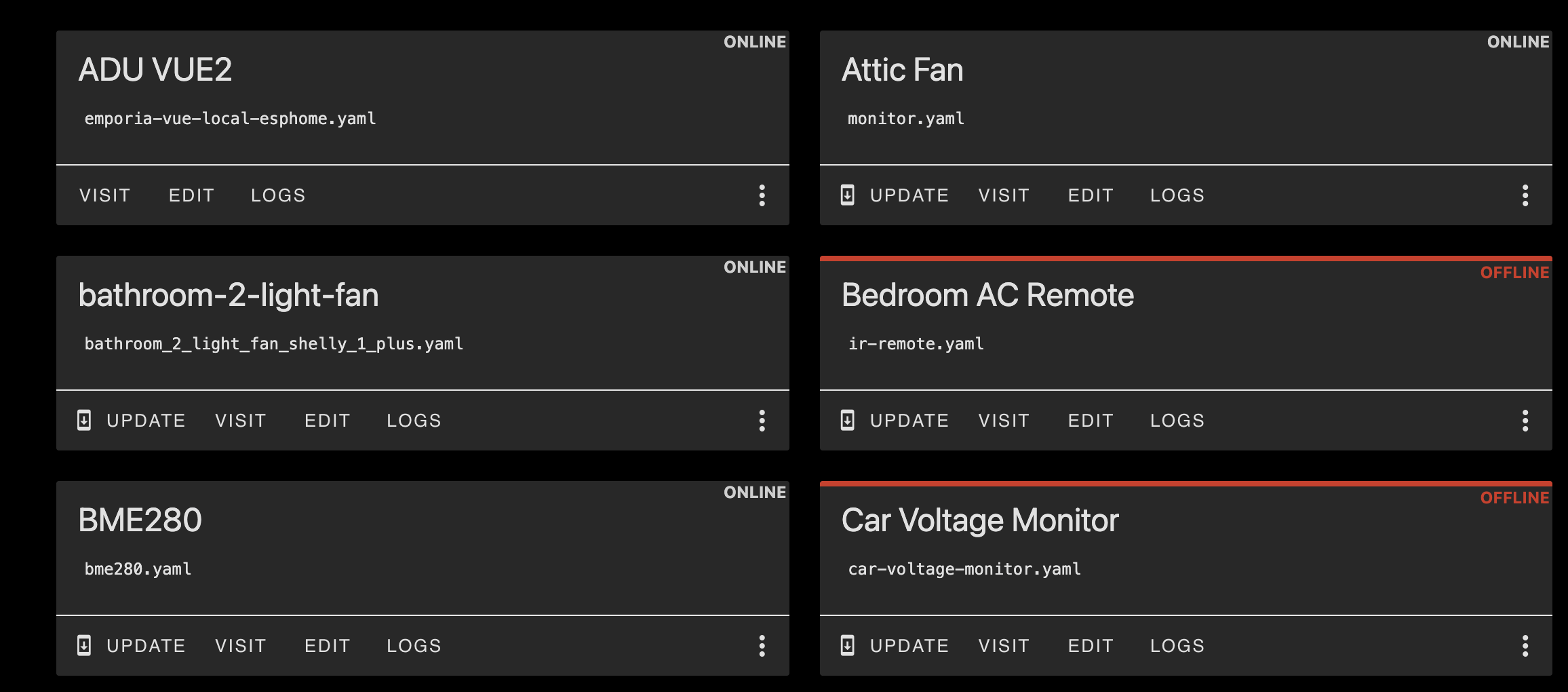 Esphome How To Only Ota Update Devices That Are Online Esphome Home Assistant Community