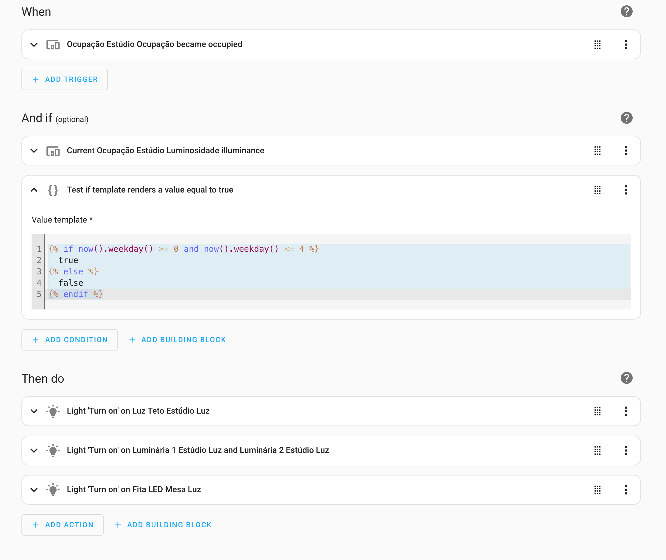 Automation Via The Ui How To Schedule The Triggers For Days Of Week And Time Configuration