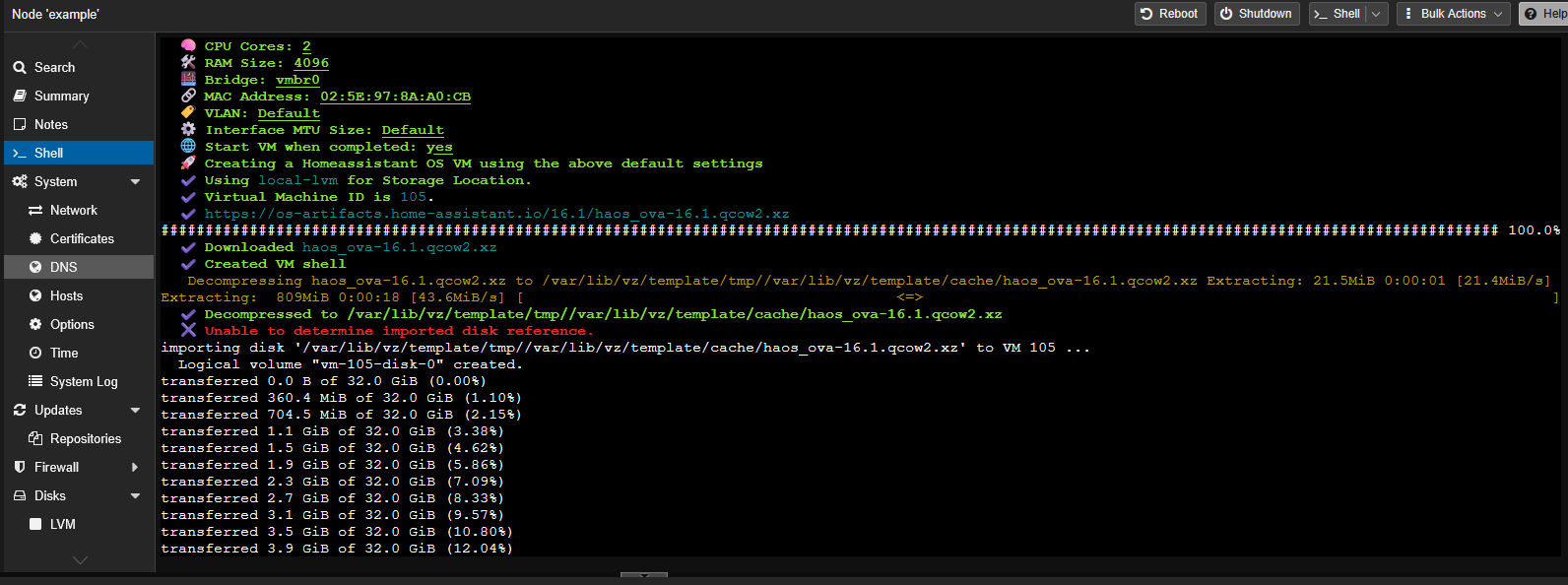 Error during installation (Proxmox Helper Scripts) - Installation ...