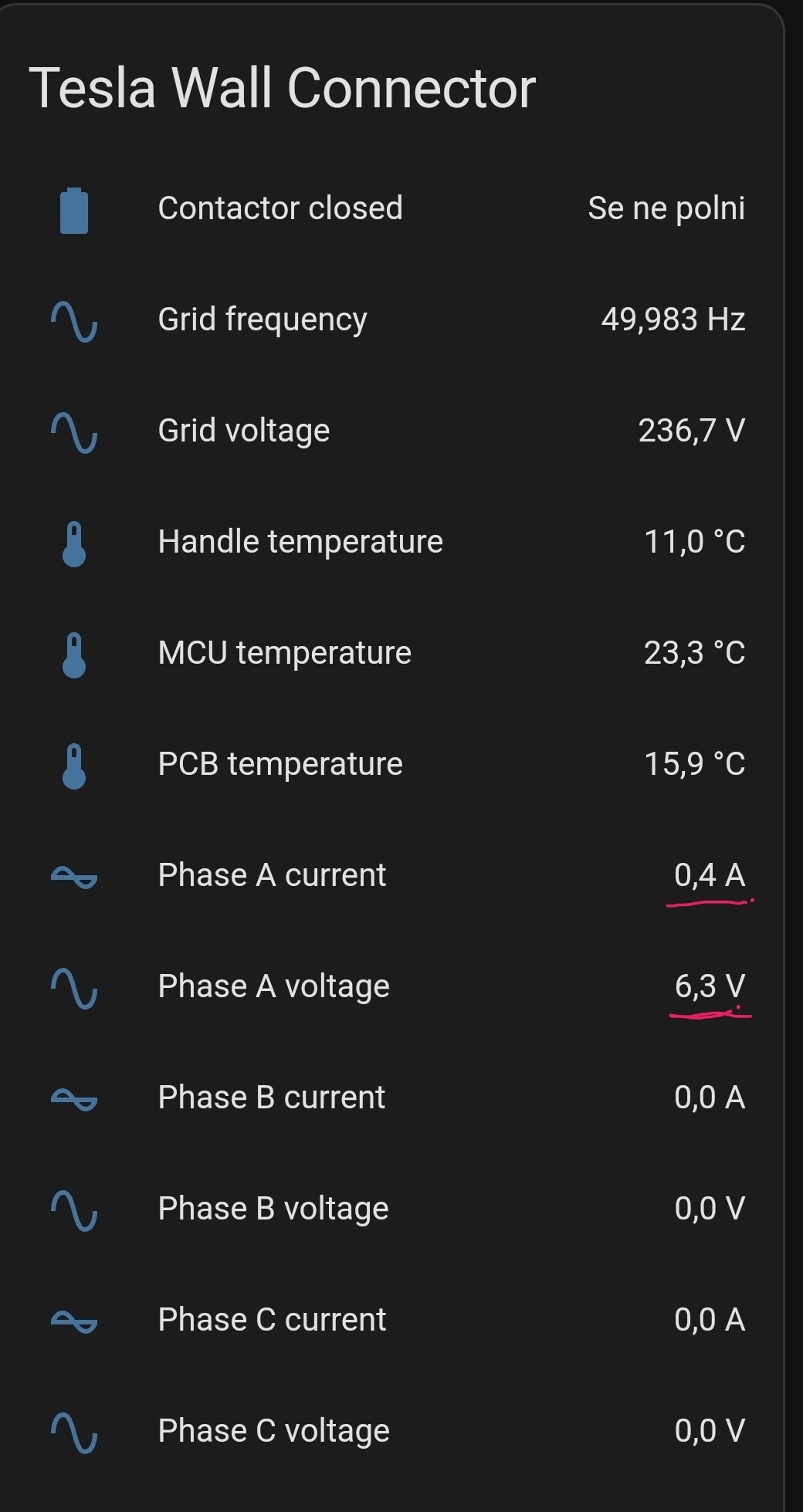 Tesla Wall Connector Power Sensor - Feature Requests - Home Assistant ...