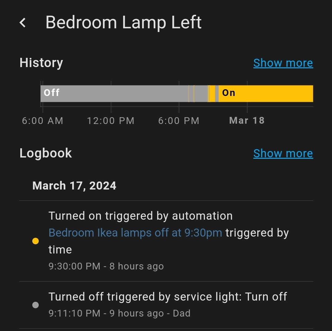 ERROR: Turning light off turns light on? - Configuration - Home Assistant Community