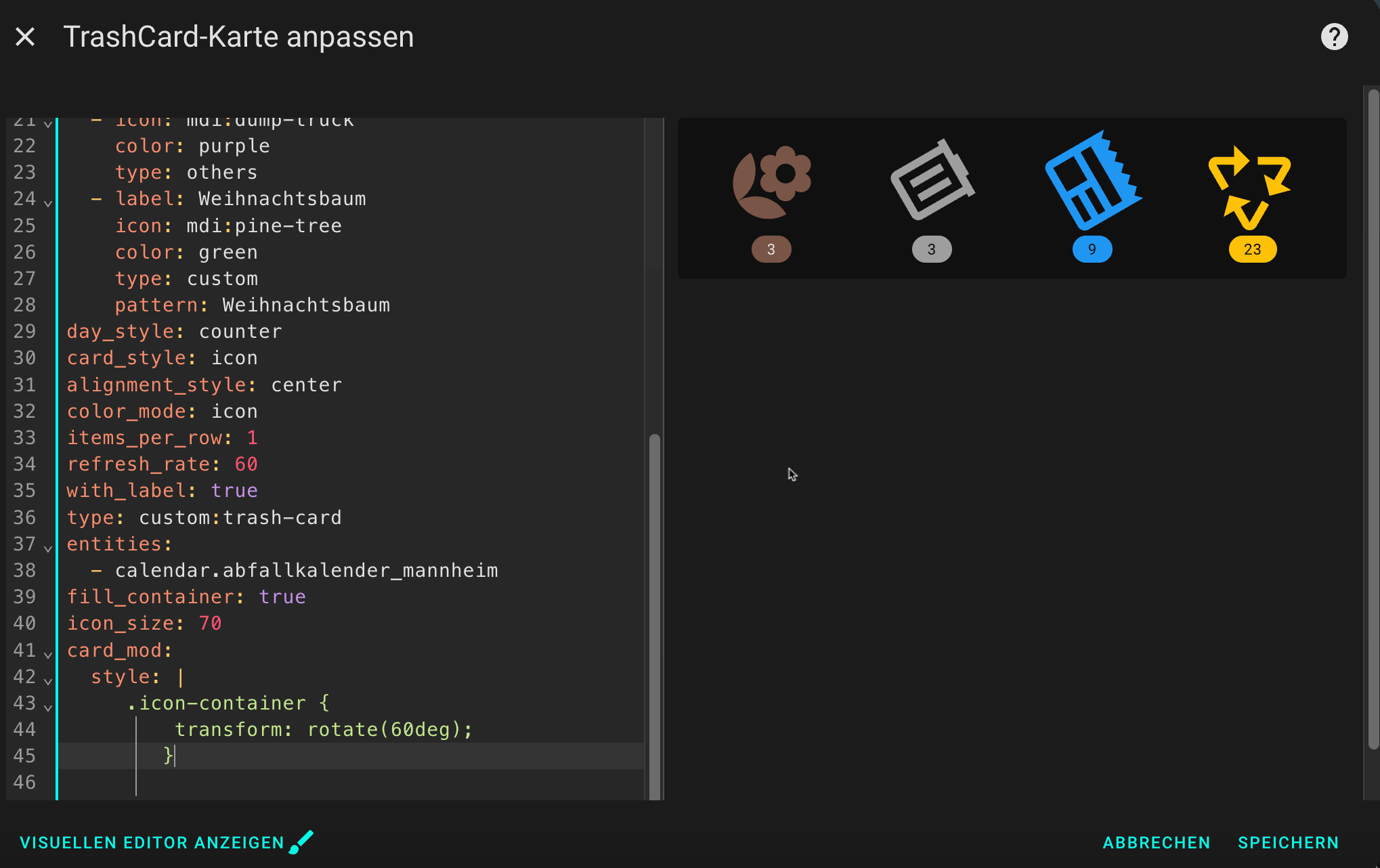 🔹 Card Mod Add Css Styles To Any Lovelace Card Page 411 Dashboards And Frontend Home