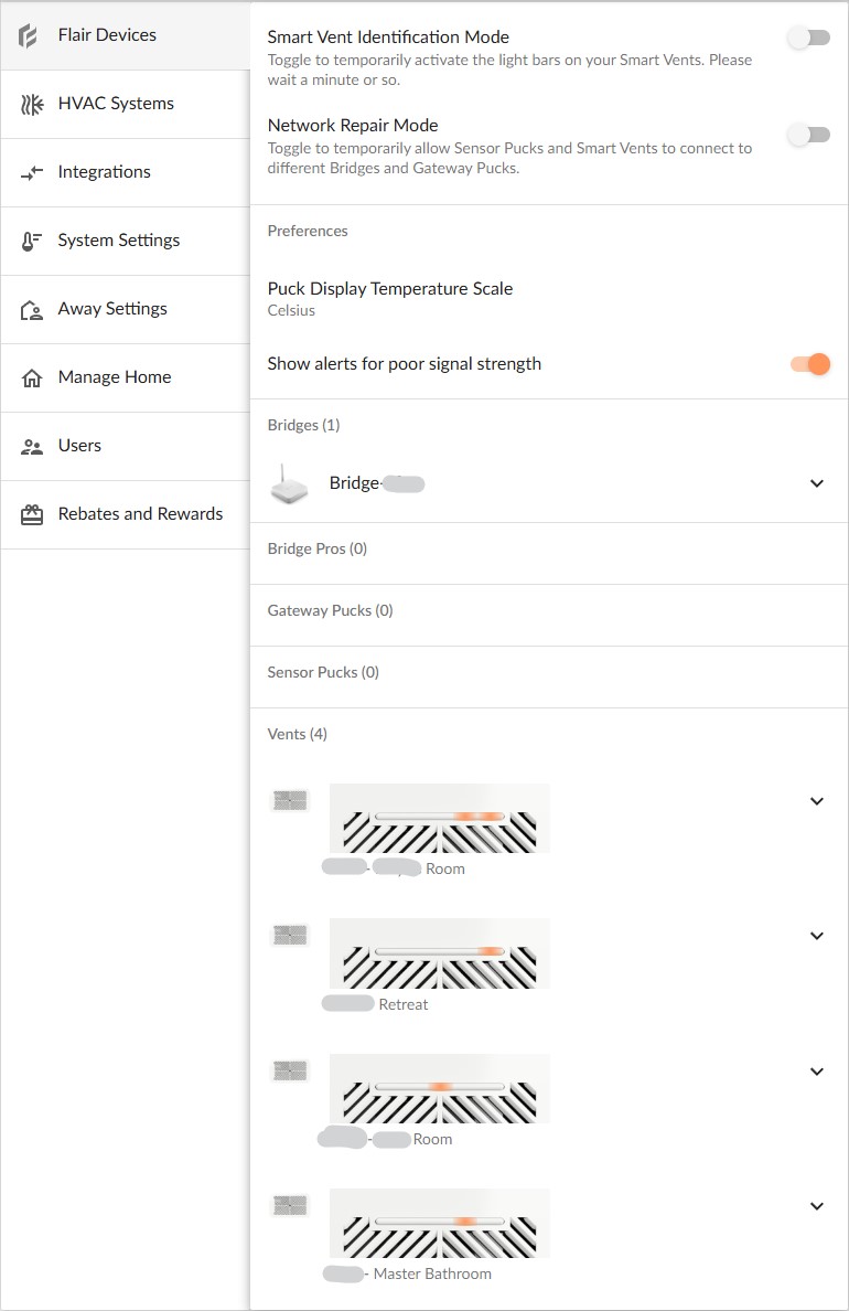[Custom Component] Flair - Vents, Pucks, Structures, Rooms, IR Units ...