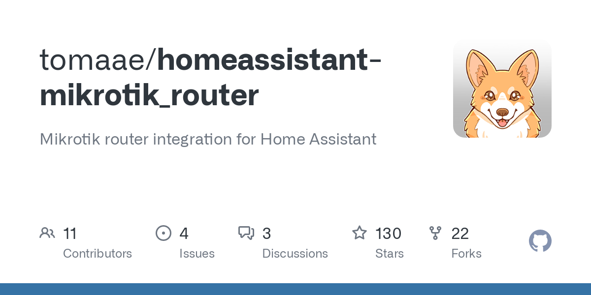 Mikrotik Router integration - Custom Components - Home Assistant Community