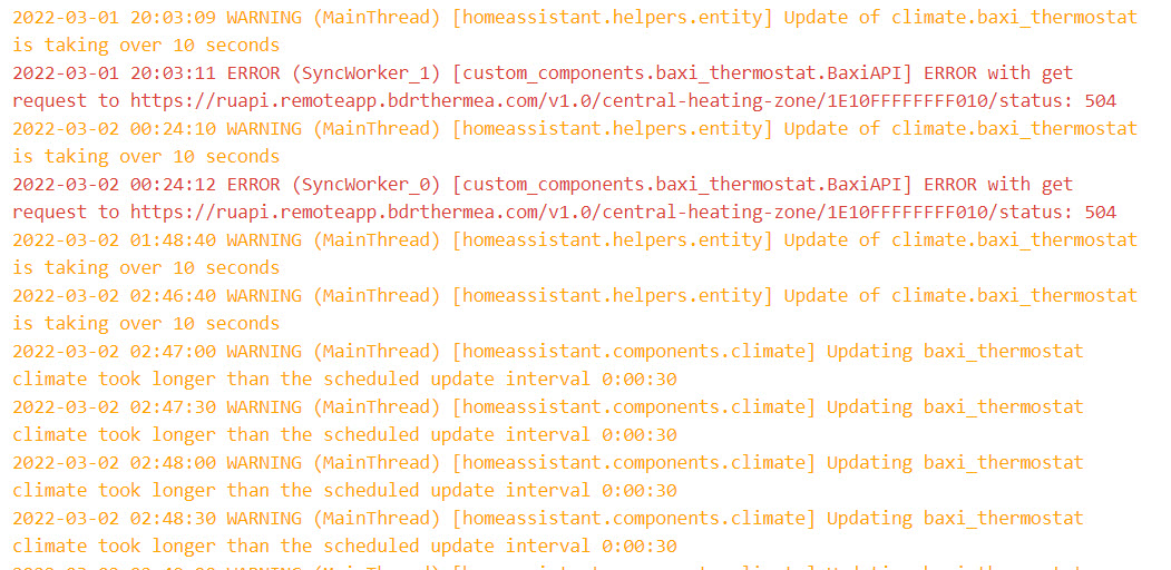 BAXI TXM / RXM 10c OpenTherm thermostat - HA integration - Third party ...