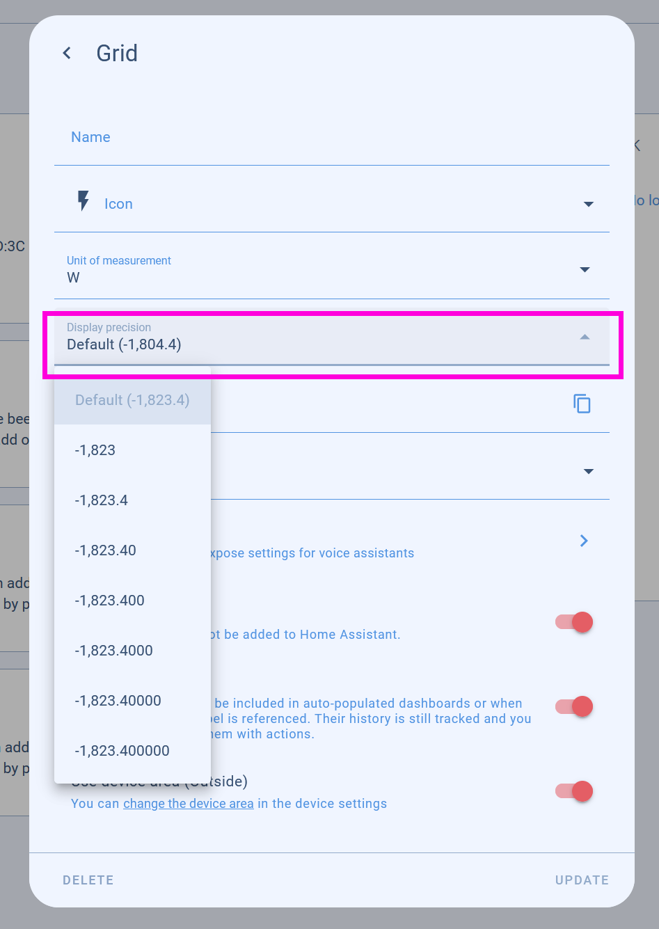 Define entity value so it only shows 2 decimal points instead of the 3 - Configuration - Home ...