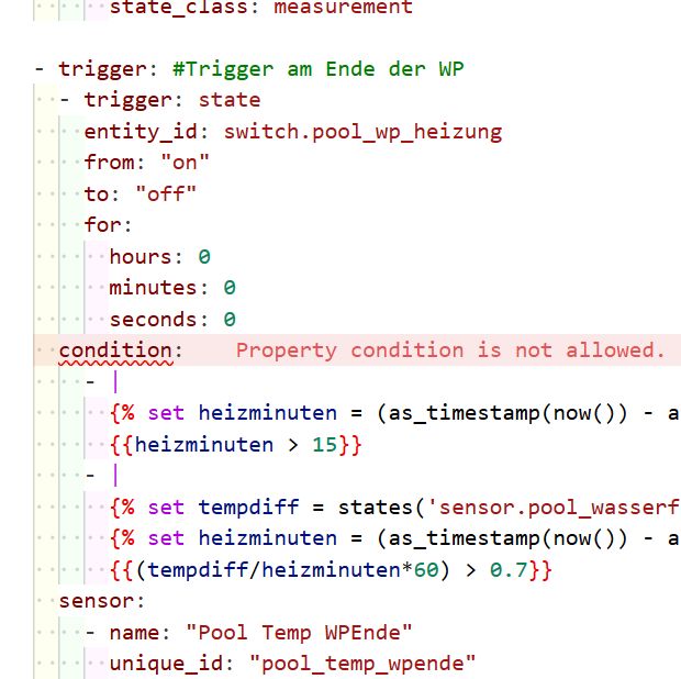 Conditions not allowed in Trigger based Template Sensor - Configuration - Home Assistant Community