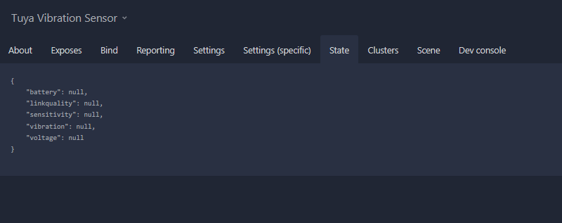 Vibration Sensor not showing any data - Zigbee - Home Assistant Community