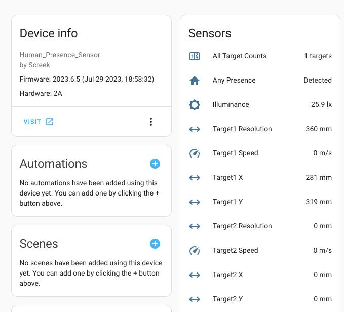 HLK-LD2450 Initial experiments to connect to HomeAssistant - ESPHome ...