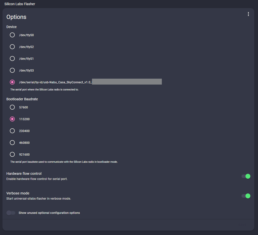 Skyconnect / ZBT-1 Firmware Update Version - Hardware - Home Assistant Community