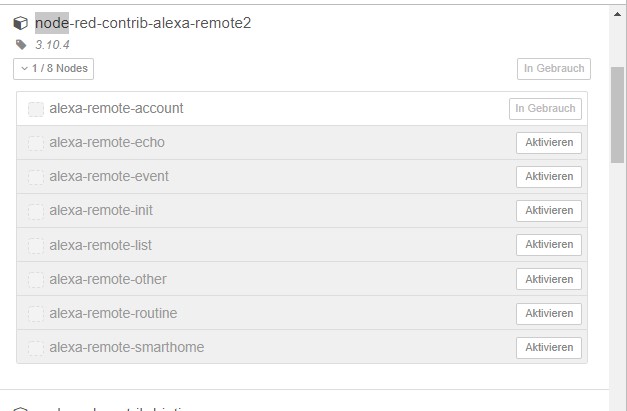 Issue with node-red-contrib-alexa-remote2 - Node-RED - Home Assistant Community