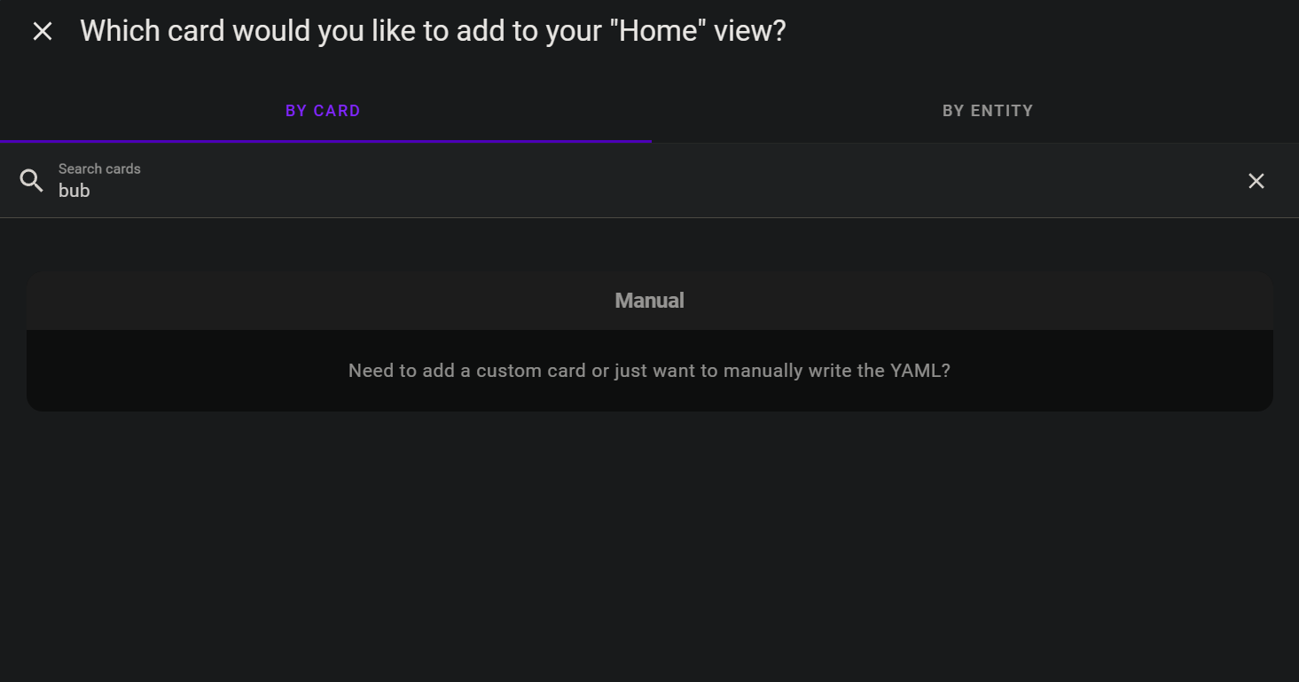 ⚪ Bubble Card - A minimalist card collection for Home Assistant with a ...