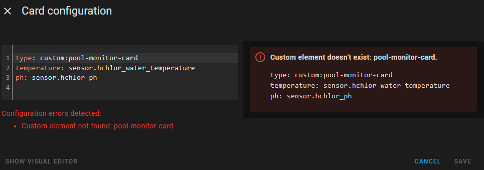 [Lovelace Card] Pool Monitoring Card - Pool temperature, pH, ORP and TDS - Dashboards & Frontend ...