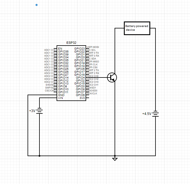 Esp Battery Draining Quickly Via Transistor Esphome Home Assistant Community