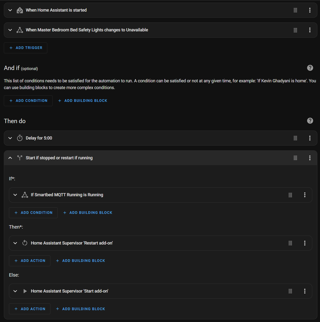 Home Assistant Supervisor Restart Add On Configuration Home Assistant Community