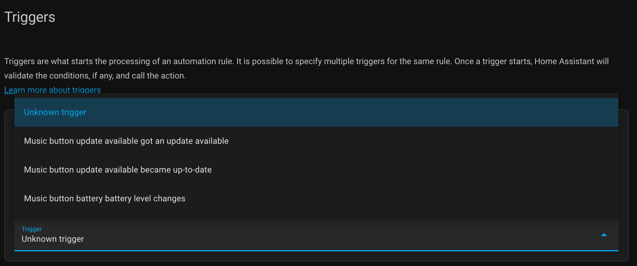 Zigbee2mqtt button device trigger resets to Unknown in UI after restart - Zigbee - Home ...