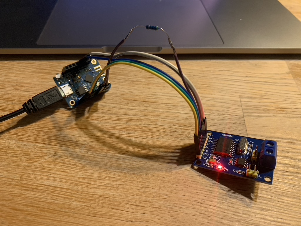 Configured my ESPHome with MCP2515 CAN-Bus for Stiebel Eltron heating pump - Share your Projects ...