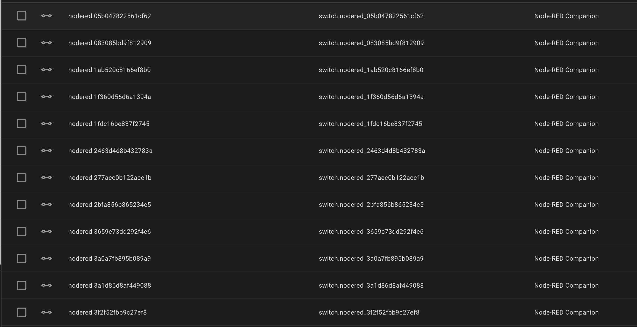 How To Avoid Lots Of Switchnodered Entities In Home Assistant From Node Red