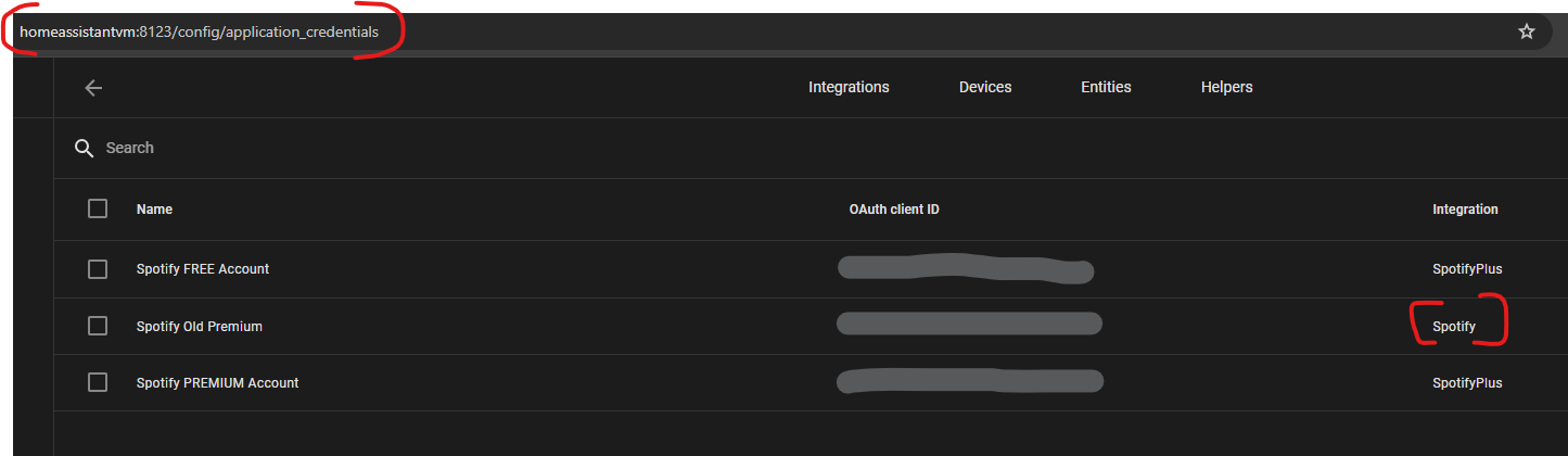 Spotify integration calling wrong clientID - Configuration - Home ...