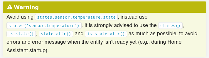 Template Attributes Configuration Home Assistant Community