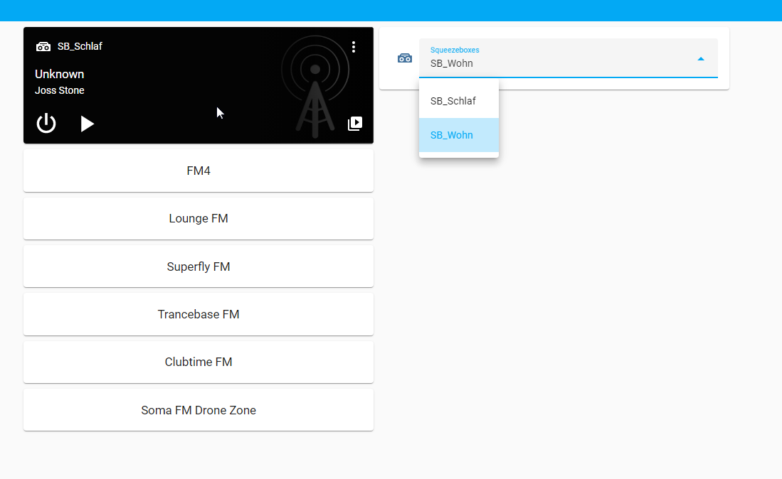 Selecting Mediaplayer With A Dropdown Frontend Home Assistant Community