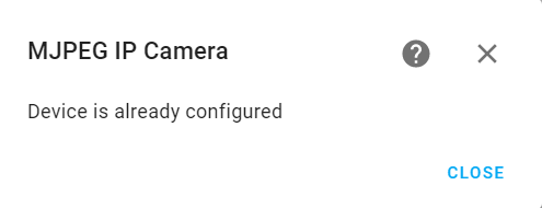 The mjpeg platform for the camera integration does not support platform setup. Please remove it ...