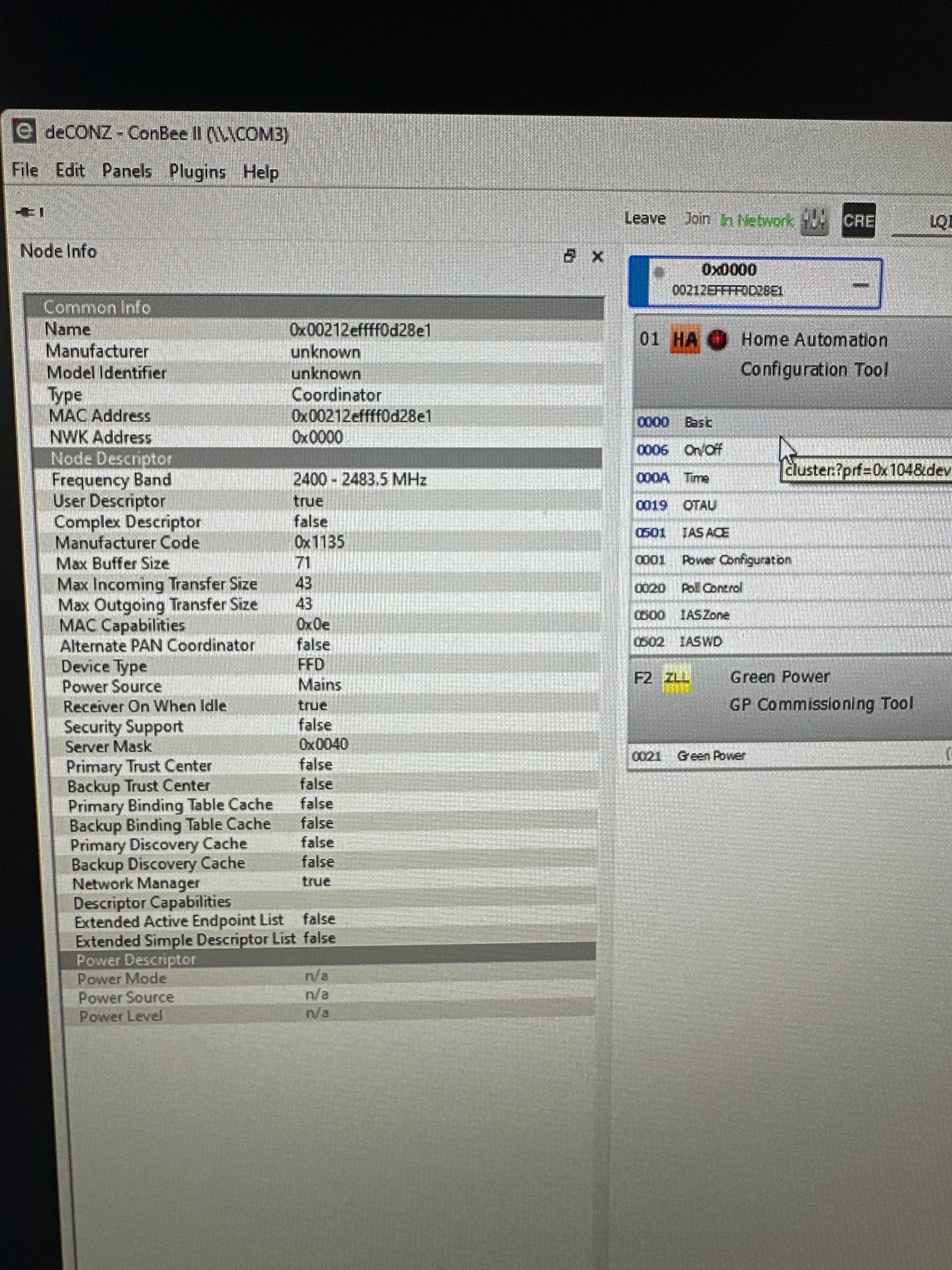 Help Getting Conbee 2 Connected To Deconz Zigbee Home Assistant Community